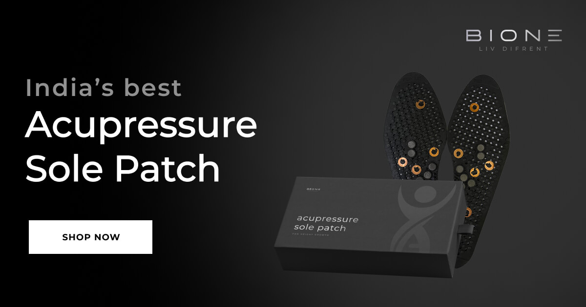 Unlock Your Growth Plates with Acupressure Sole - Bione